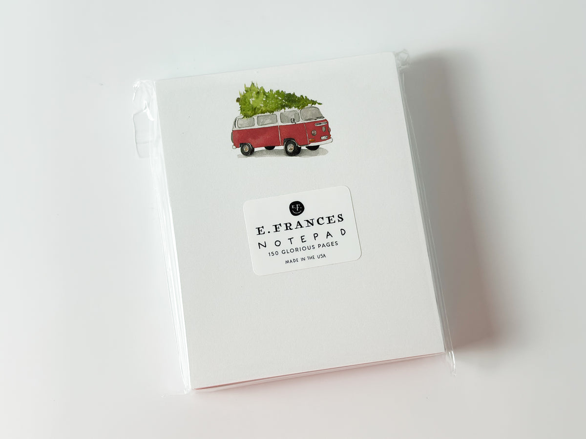 Holiday VW Bus Notepad – Postmark'd Studio