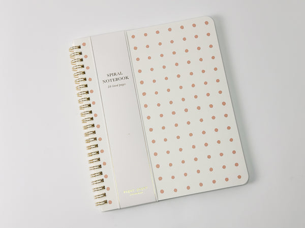 Rose Dot Notebook – Postmark'd Studio