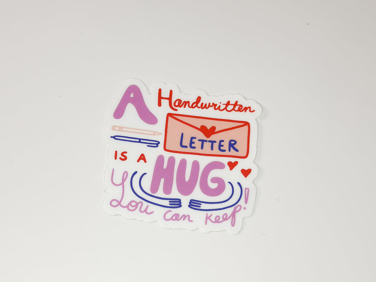 Handwritten Letter Hug – Postmark'd Studio