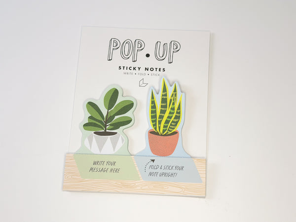 Plant Pop Up Sticky Notes – Postmark'd Studio
