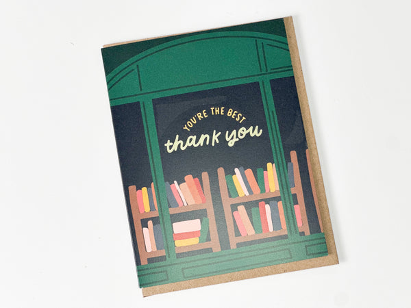 Book Shelf Thank You – Postmark'd Studio