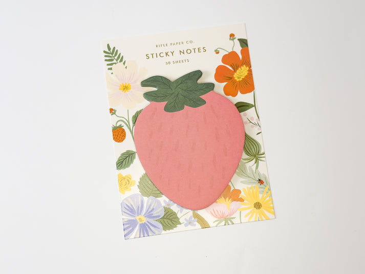 Strawberry Sticky Notes – Postmark'd Studio