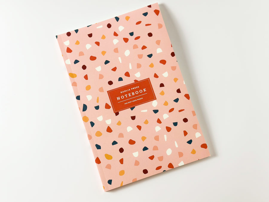 Dahlia Press Terrazzo Notebook – Postmark'd Studio